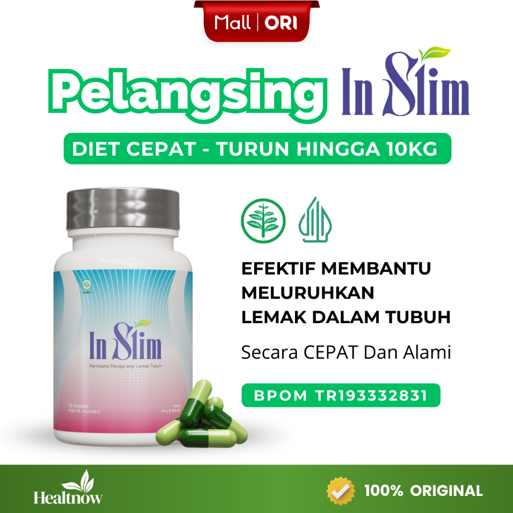 Jual IN SLIM - Pelangsing Herbal Obat Diet Alami Terbaik ORIGINAL100 ...