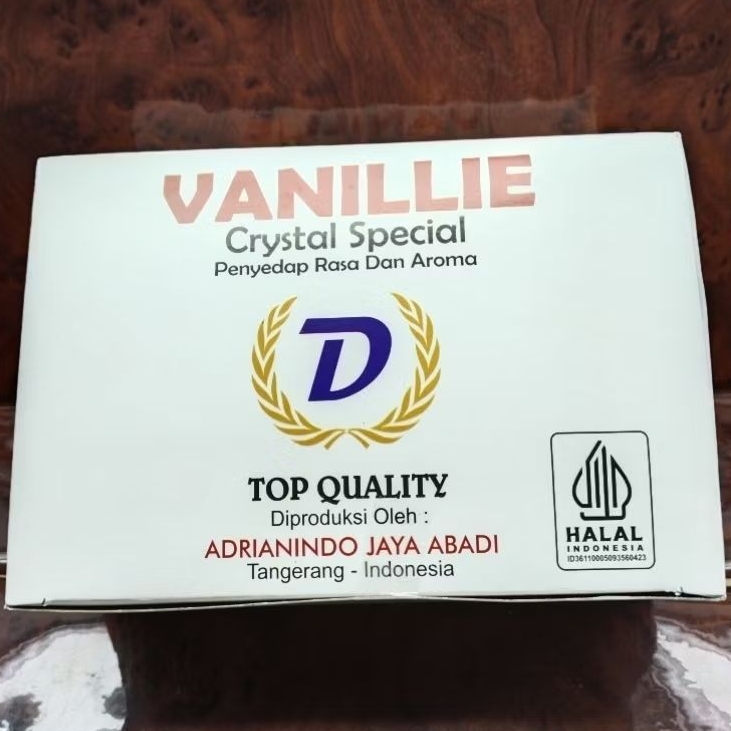 Jual D VANILLIE CRYSTAL SPESIAL ISI 100( 1 KOTAK) | Shopee Indonesia