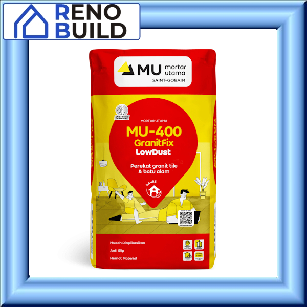 Jual MU-400 GranitFix LowDust 25kg | Shopee Indonesia