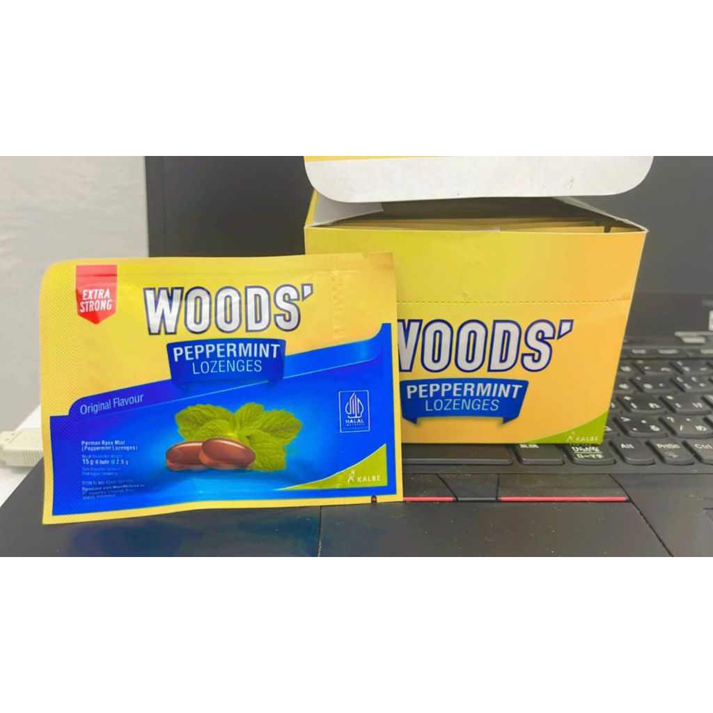 Jual Permen Woods Peppermint Pelega Tenggorokan & Meredakan Batuk ...