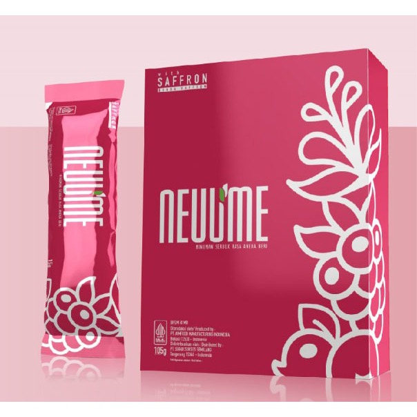 Jual Neuume Minuman Serbuk Anti-Aging Rasa Aneka Berry With Safron Isi ...