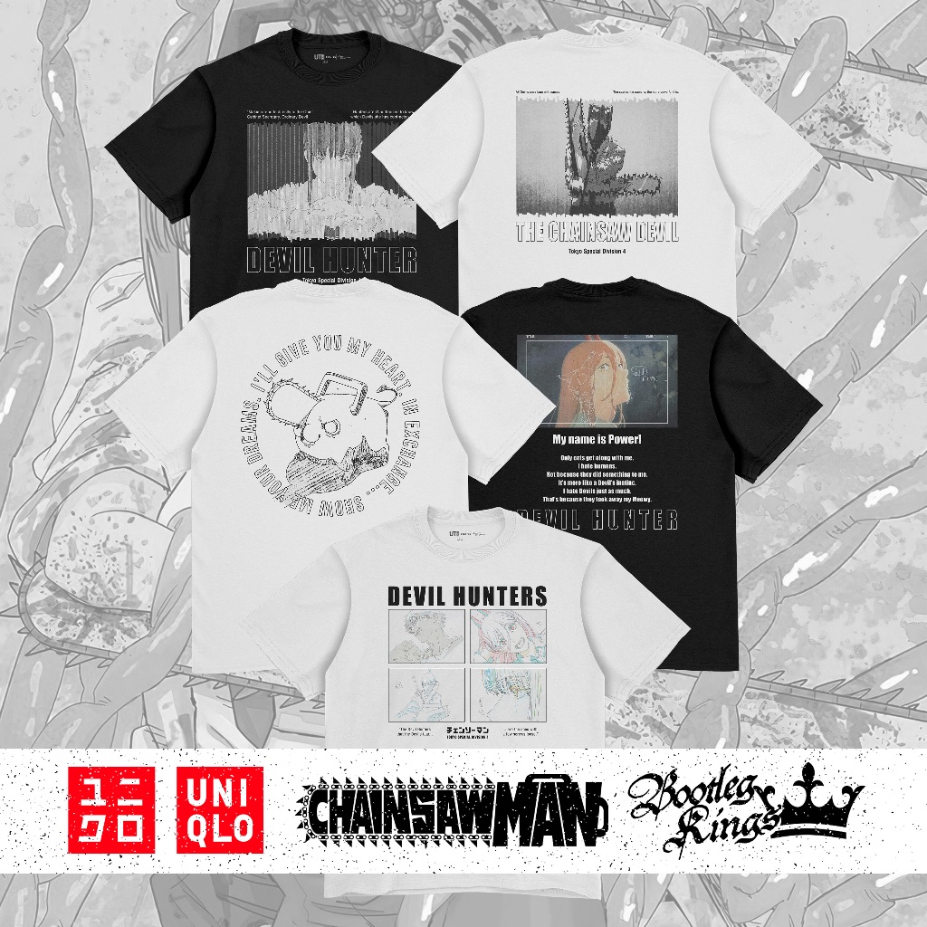 Jual [HOT] UNIQLO X CHAINSAW MAN KOSUKE KAWAMURA UT GRAPHIC T-SHIRT ...
