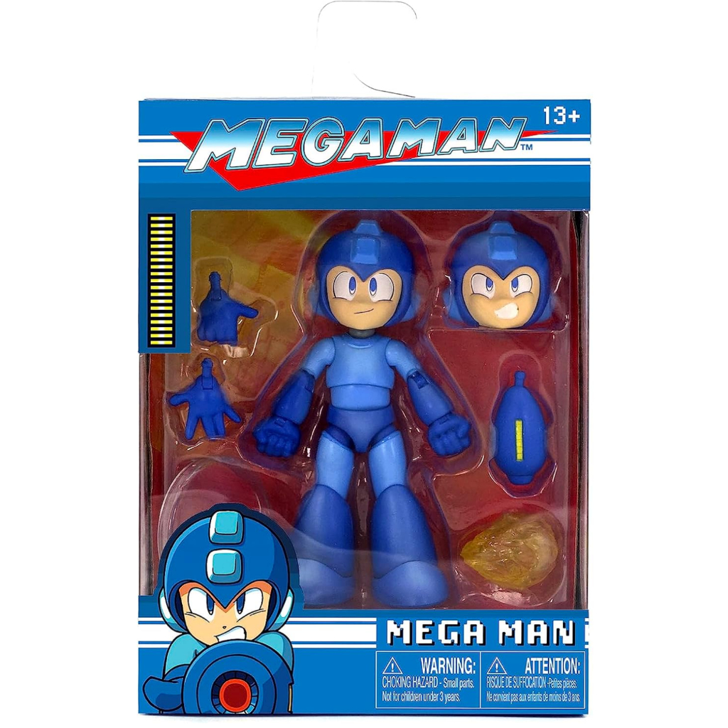 Jual Jada Toys Mega Man 4" Rockman Action Figure from Capcom Nintendo ...