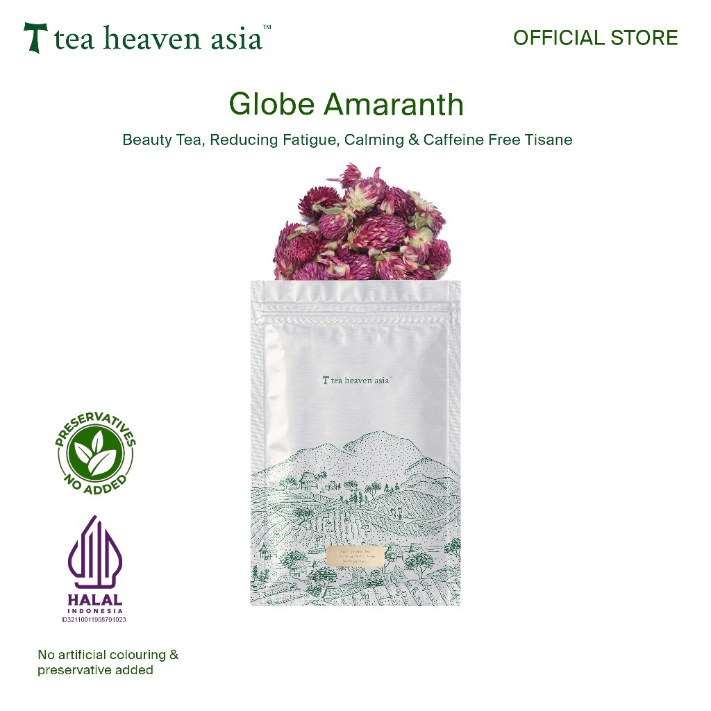 Jual Tea Heaven Globe Amaranth Tisane | Shopee Indonesia