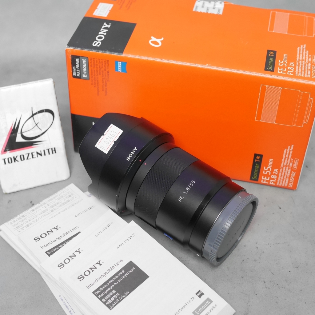Jual Sony FE 55mm f1.8 ZA Zeiss Sonnar - Lensa Fix Bokeh - no 85mm ...