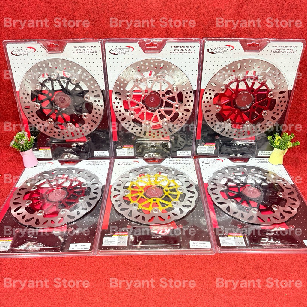 Jual PIRINGAN CAKRAM DEPAN KTC 260MM DISC DISK BRAKE 260 MM BEAT VARIO ...