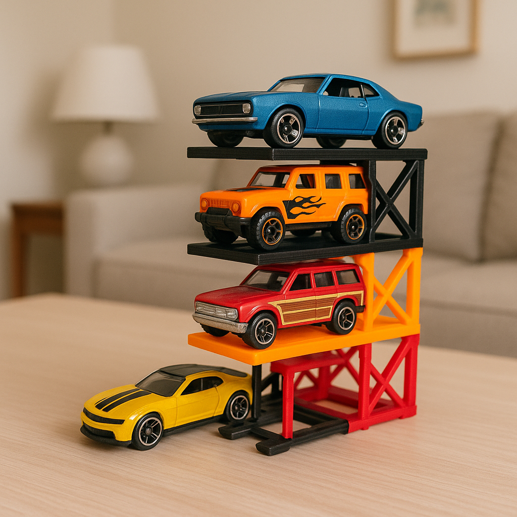 Jual Car Model Toys Display Table Assembly Garage for Hot Wheels Tomica ...