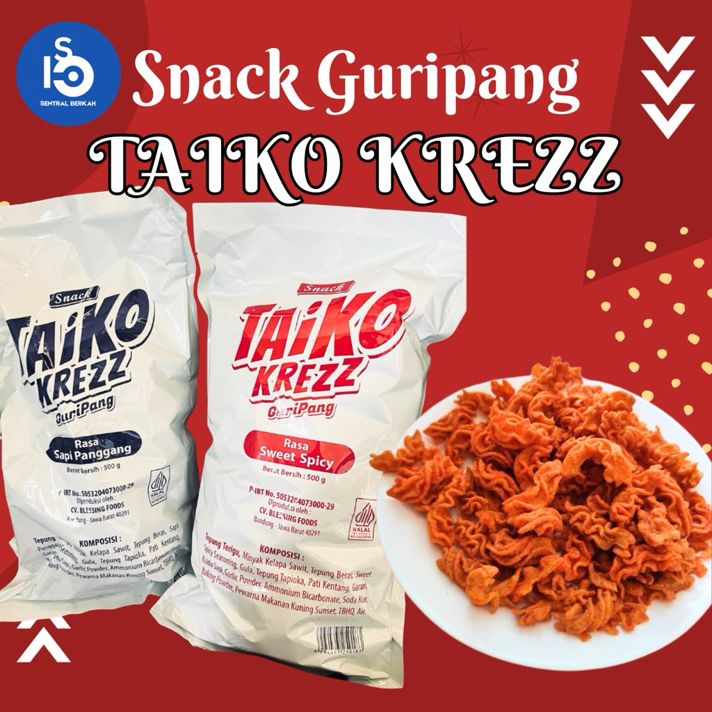 Jual TAIKO KREZZ - Snack Guripang (Bisa COD) | Shopee Indonesia