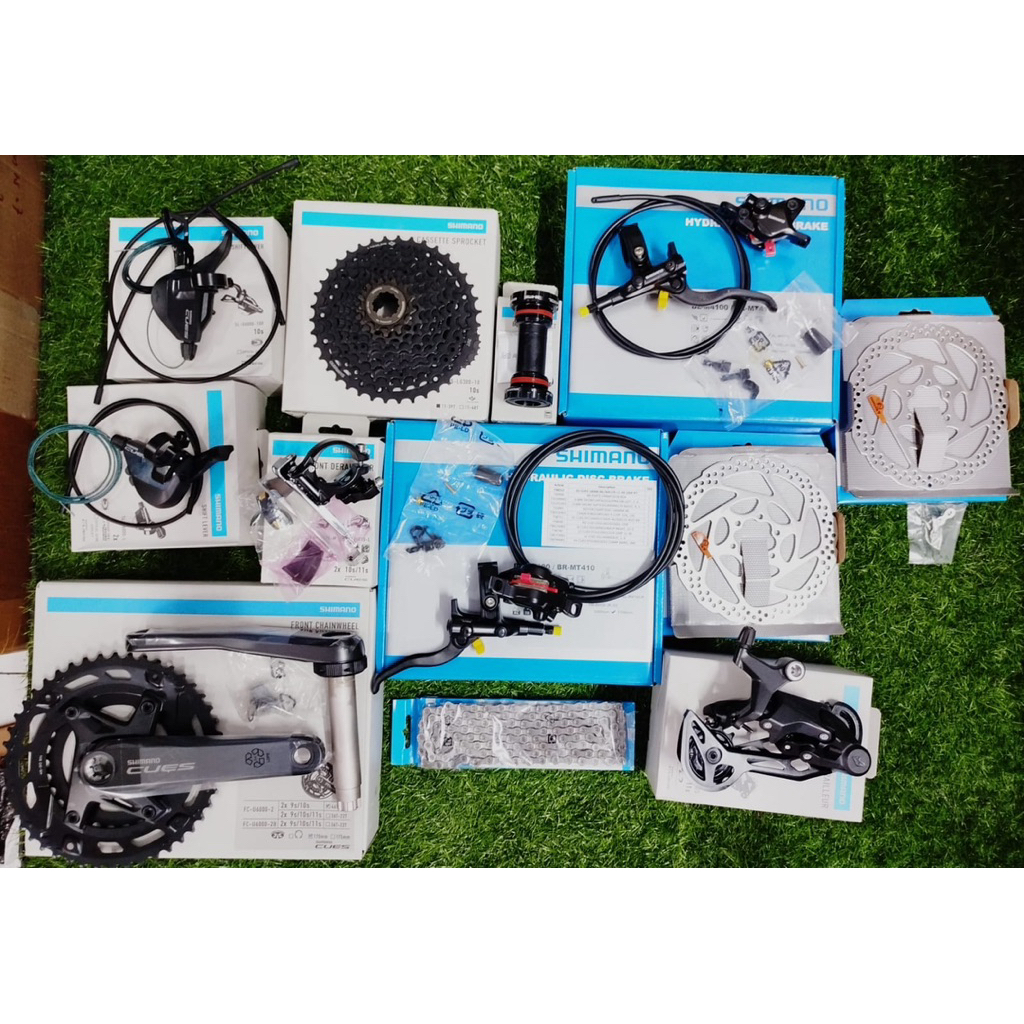 Jual GROUPSET / GRUP SET SHIMANO CUES U6000 46/30 x 170mm 11-39T 2 x 10 ...