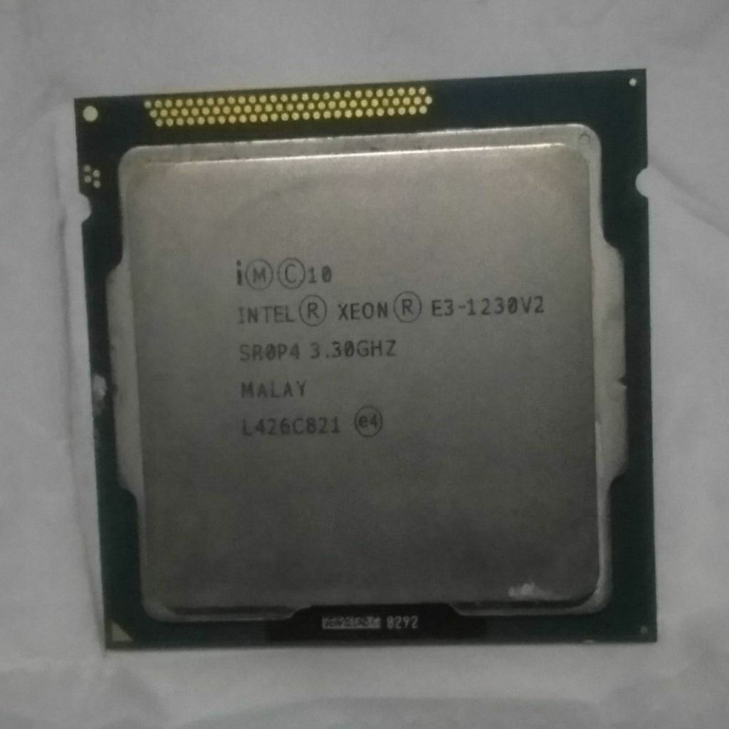 Jual Prosesor Intel Xeon E3-1230v2 LGA1155 • setara i7-3770 | Shopee ...