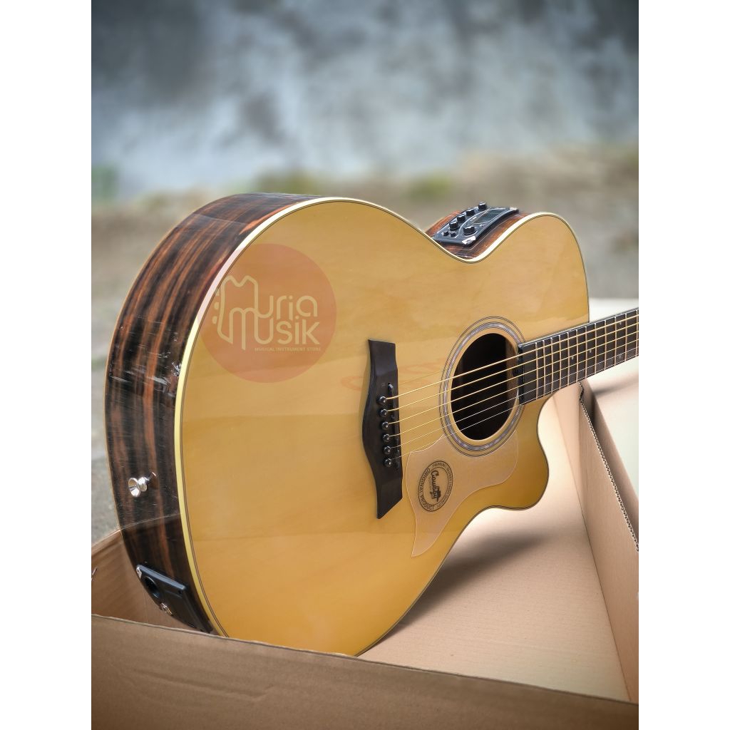 Jual Gitar Cowboy AEG235CGNA AEG235 CGNA Akustik Elektrik tuner fishman ...
