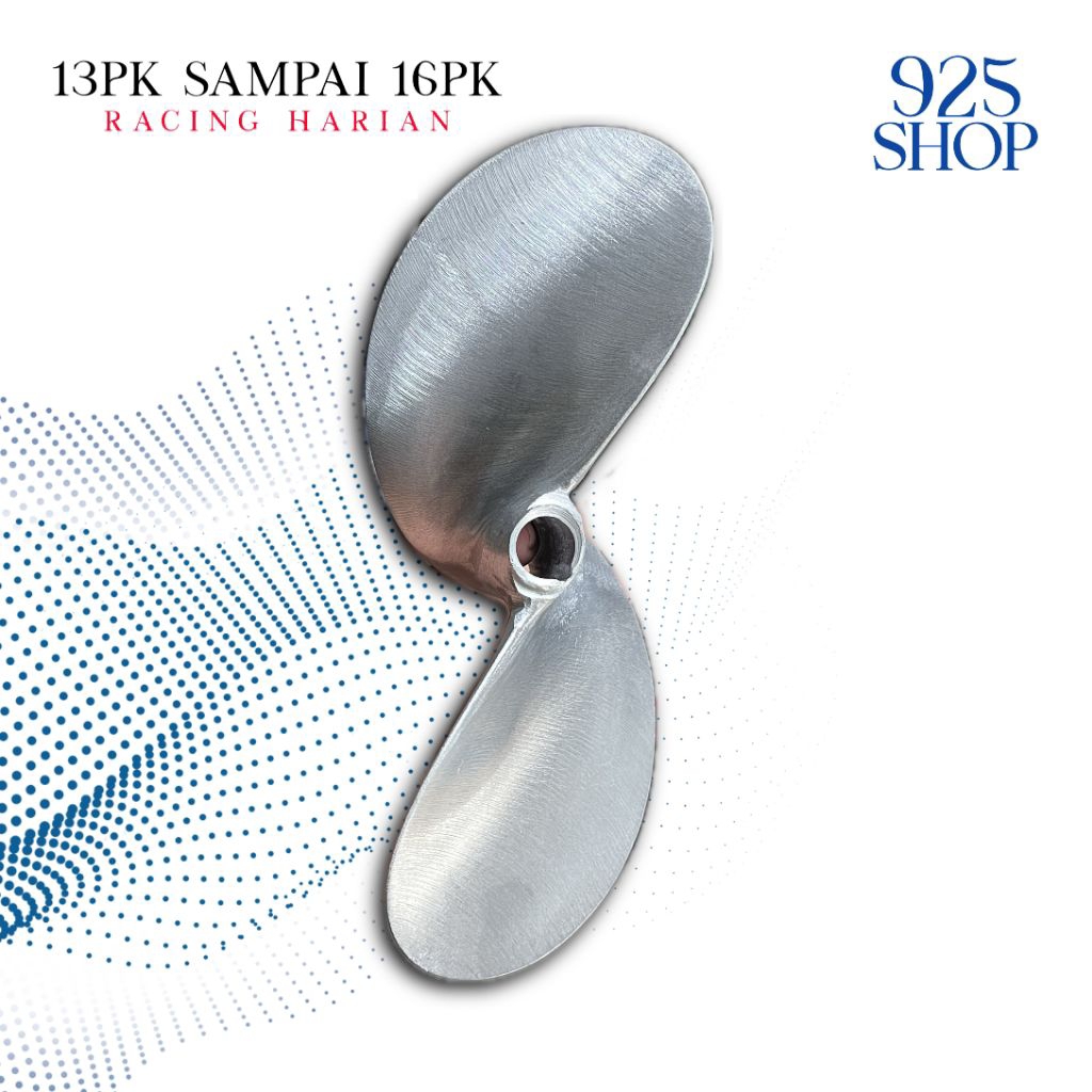 Jual Baling baling perahu 13PK Sampai 16PK Langsung pakai (racing ...