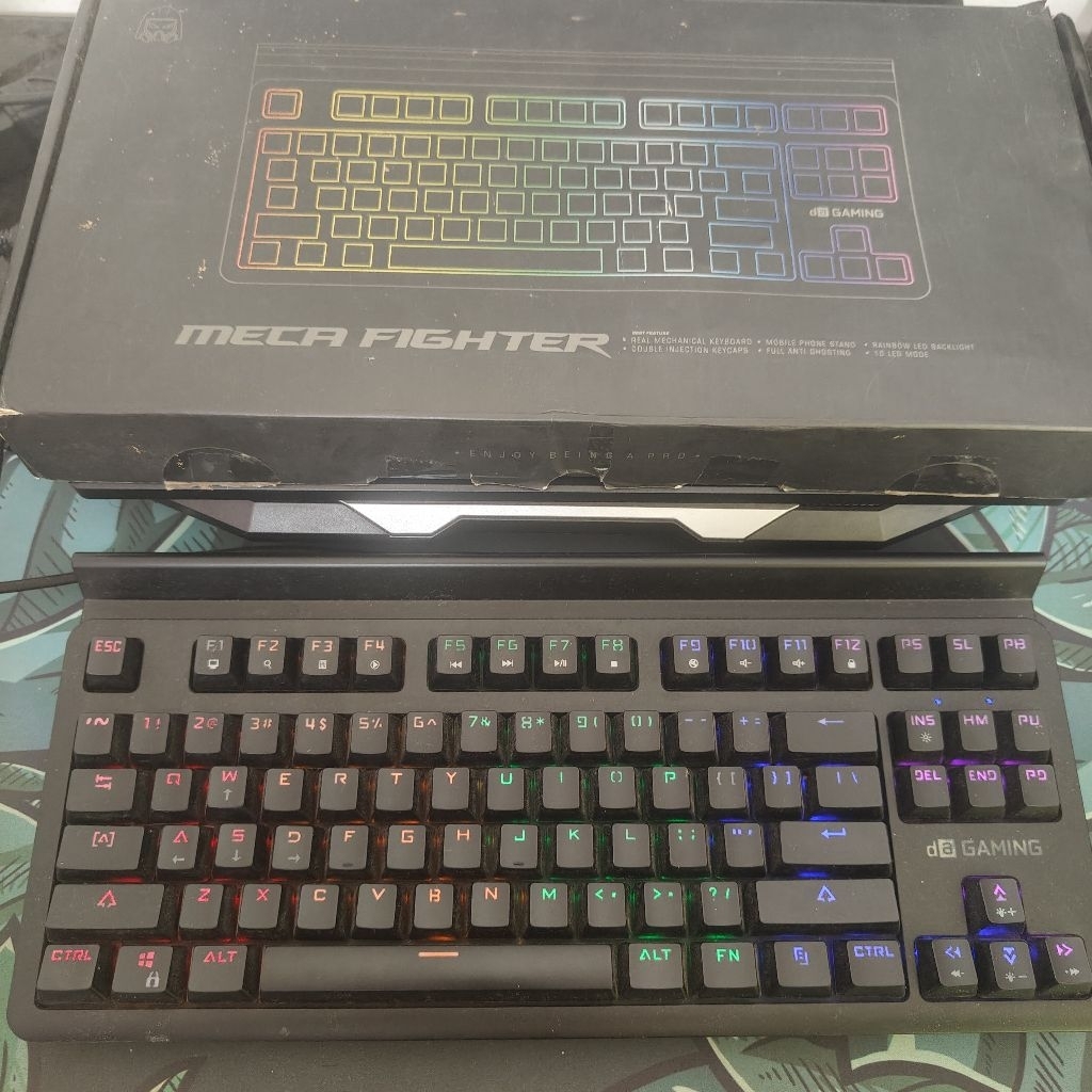 Jual Keyboard Gaming Digital Alliance Meca Fighter - Hitam, Red Switch ...