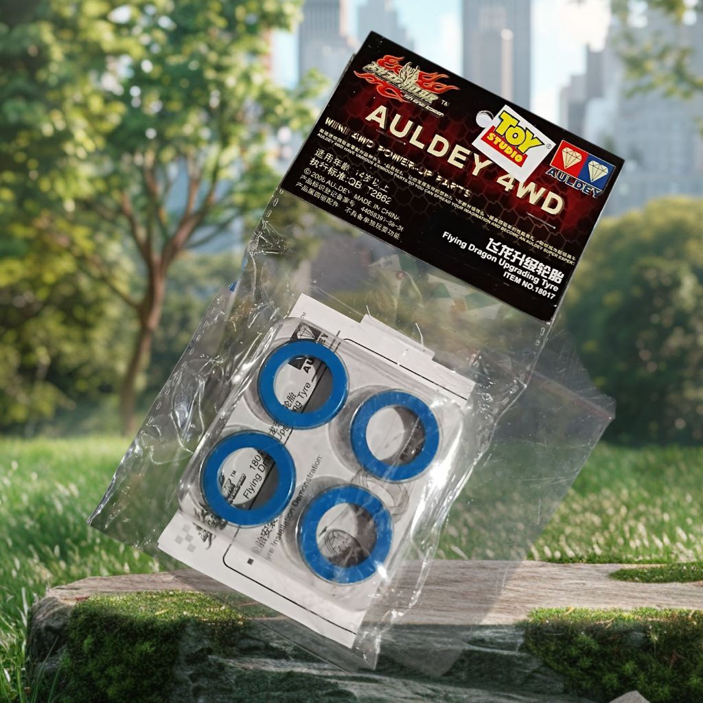 Jual AULDEY MINI 4WD 18017 FLYING DRAGON UPGRADING TYRE / BAN SMALL ...