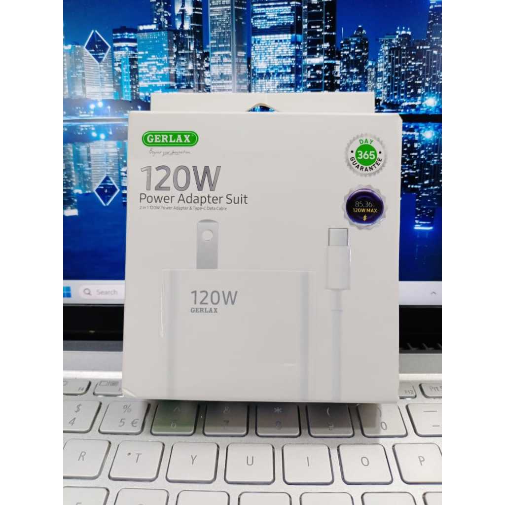 Jual GERLAX - A17M Power Adapter Suit 2in1 Power Adapter & Type-c Data ...