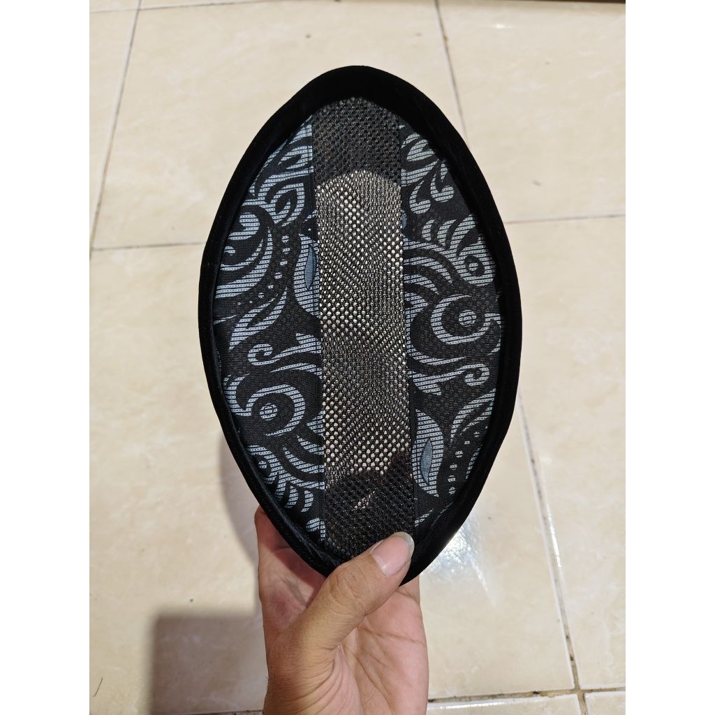 Jual PECI AC TENGAH MOTIF UKIRAN PUTIH BLUDRU HITAM | Shopee Indonesia