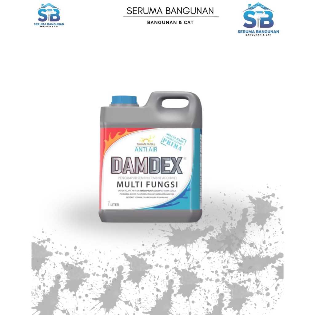 Jual DAMDEX 1 Liter/ 5 Liter Obat cor beton waterproofing beton terbaik ...