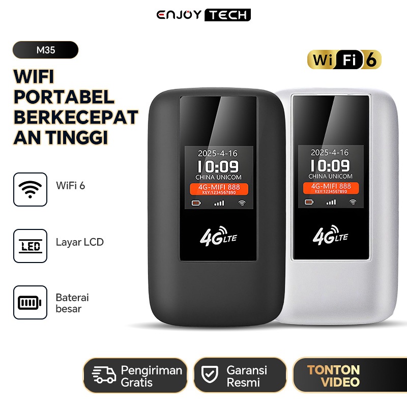 Jual Modem WiFi 4G Semua Kartu WiFi Portable 5G All Operator 300Mbps ...