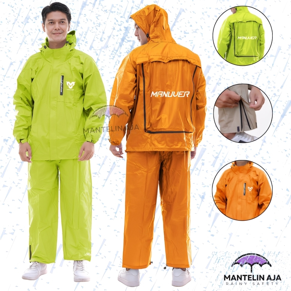 Jual Jas Hujan Ransel Mantel Setelan Dewasa Pria Wanita Backpack Jumbo ...