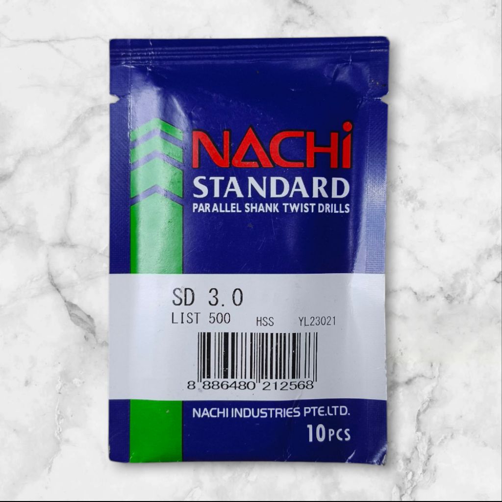 Jual NACHI 3.0 | mata bor NACHI 3.0 MM HSS NEW ORIGINAL | Shopee Indonesia