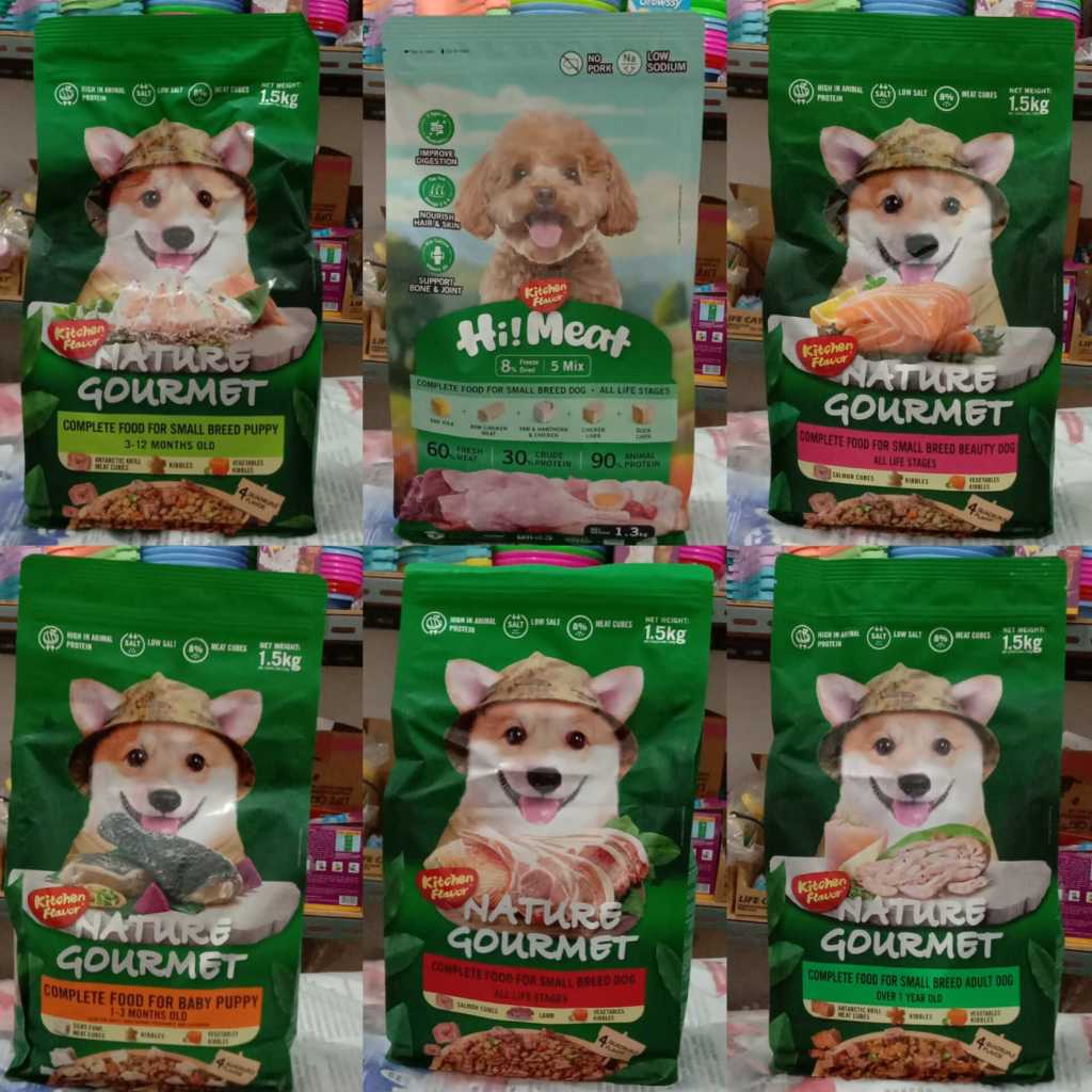 Jual Kitchen Flavor Dog 1.5kg / Makanan Anjing KF All Variants / kf dog ...