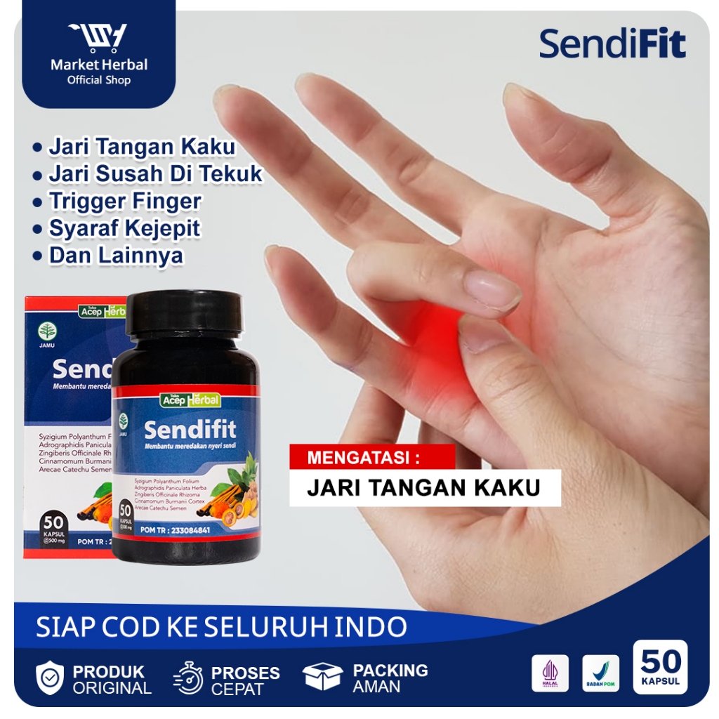 Jual SendiFit Original - Obat Jari Tangan Kaku Susah Ditekuk Trigger ...