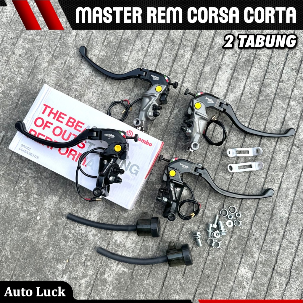 Jual MASTER REM RCS 19 CORSA CORTA BREMBO HANDLE RADIAL FULL SET PNP ...