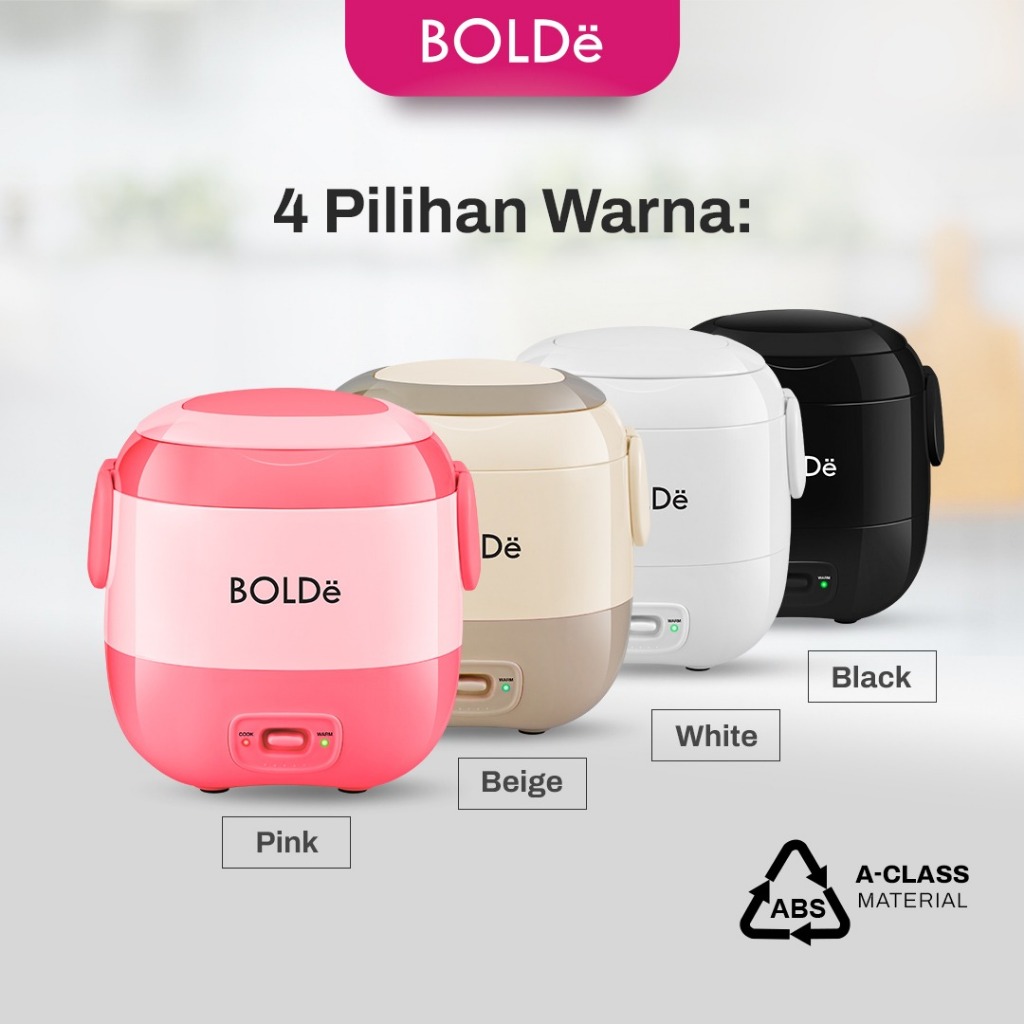 Jual BOLDe Rice Cooker / Penanak Nasi Mini 0.3L | Shopee Indonesia