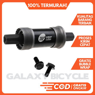 Jual Bottom Bracket YST BB Sepeda Kotak Bearing Square Taper HT 1 Panjang 111 113.5 118 122 127 ...