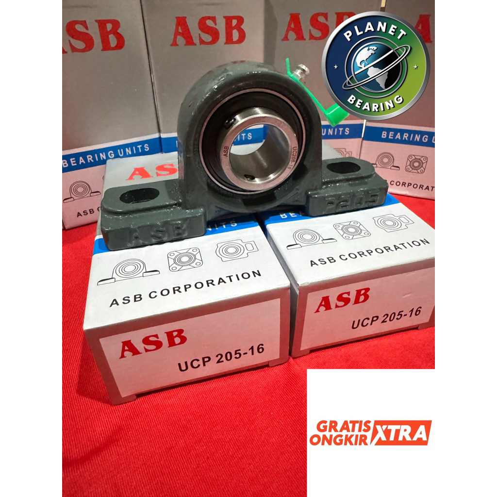 Jual Pillow Block UCP 205-16 As 25.4mm ASB ORIGINAL (Minimal 2bh ...