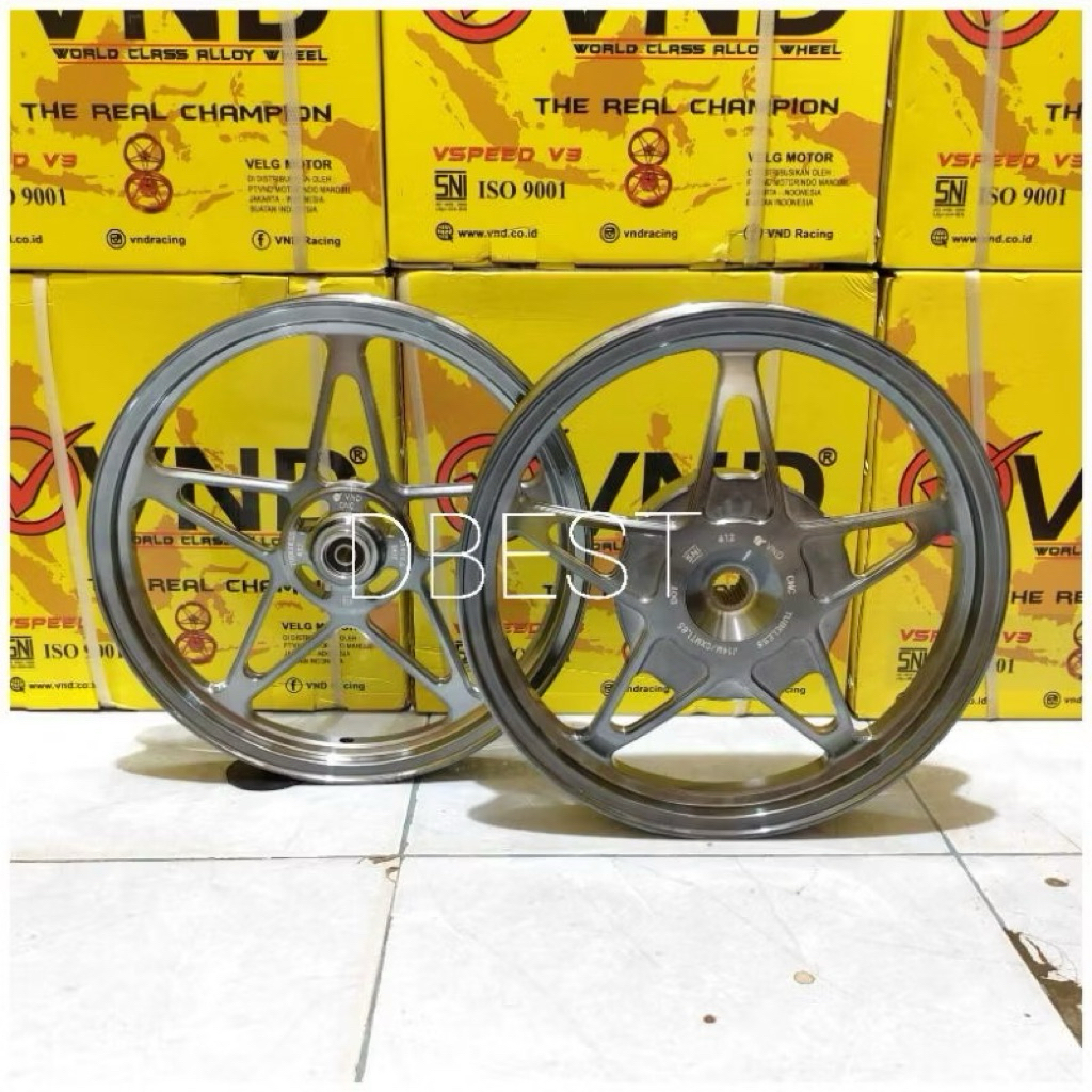 Jual VELG VND V SPEED GEN3 VARIO 150 125 BEAT SCOOPY GENIO VELG VND ...