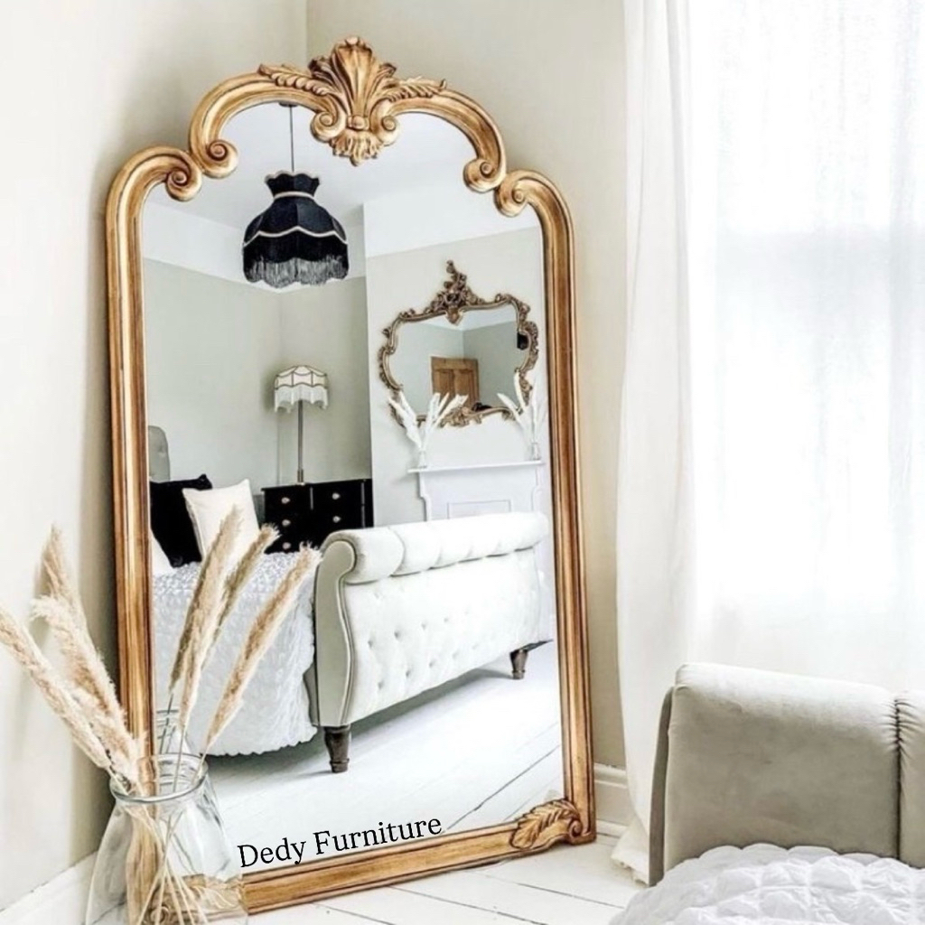 Jual Cermin dinding standing mirror wall mirror vintage mirror ...