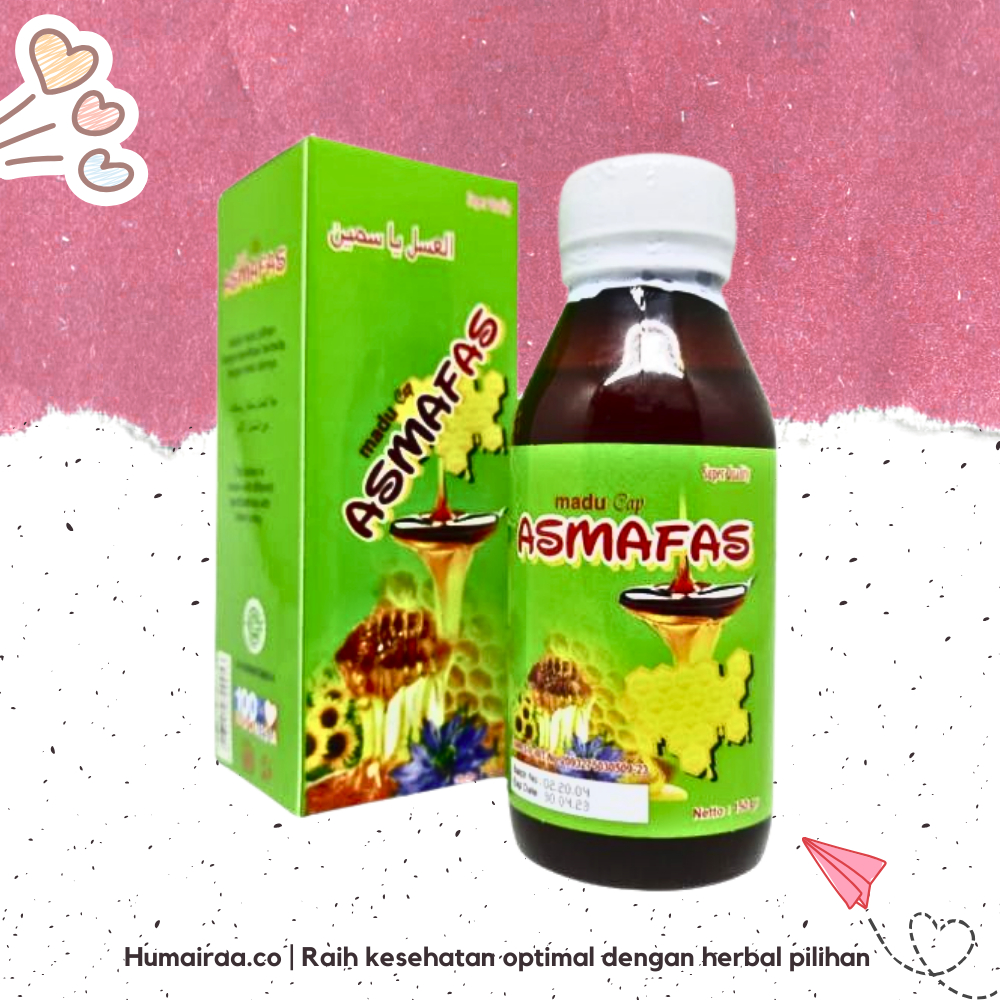 Jual Madu Cap Asmafas 150Gr 100% ORIGINAL TANPA RAGU OBAT HERBAL HALAL ...