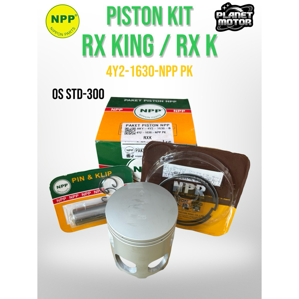 Jual PISTON KIT SEHER KIT RXK RX K RX KING NPP STD-300 | Shopee Indonesia