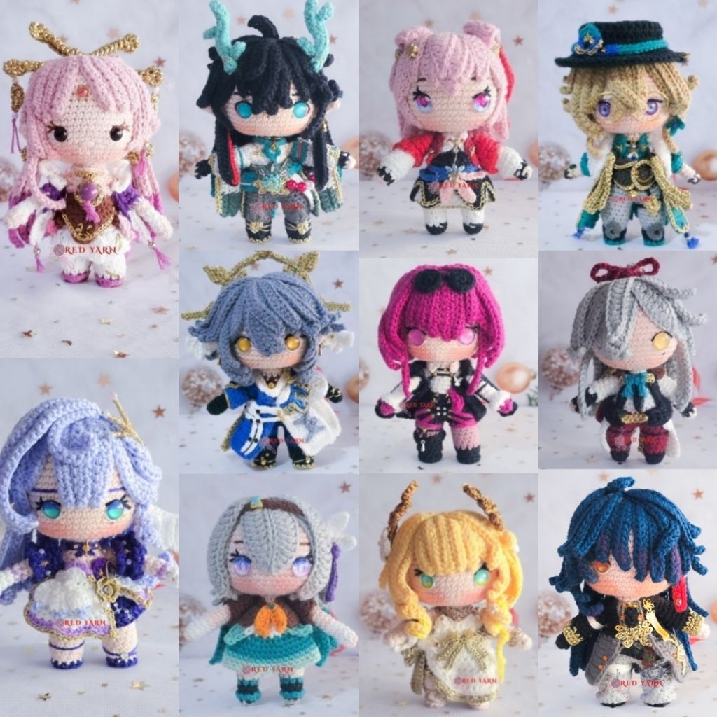 Jual Boneka Rajut Amigurumi Honkai Star Rail (Mini Version) | Shopee ...