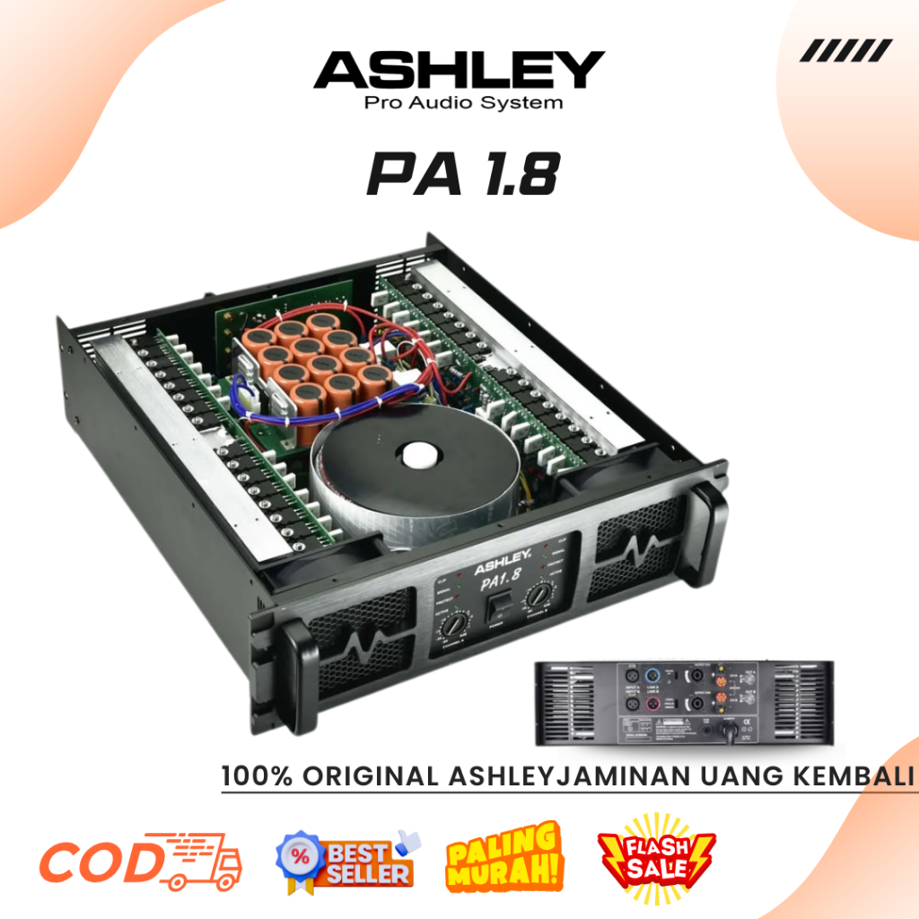 Jual Power Ashley PA 1.8 / Power Ashley PA 1600 Class GB Professional ...