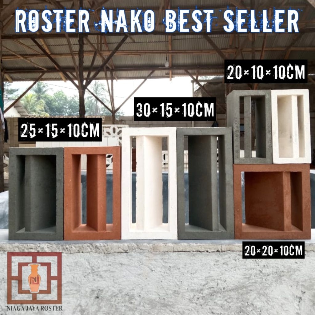 Jual roster beton minimalis, loster beton minimalis, roster Nako 30xm ...