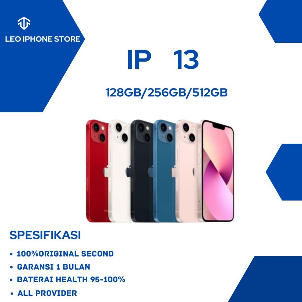 Jual IP 13 & 14 15 128GB/256GB Second Fullset Original 100% Bergansi GOOD CONDITIONS LIKE NEW NO ...