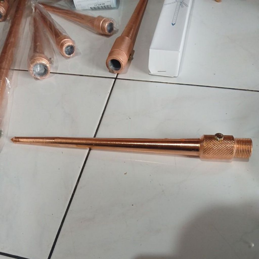 Jual tombak Spitzen Penangkal Petir ukuran 3/4 Inch Panjang 32 cm ...