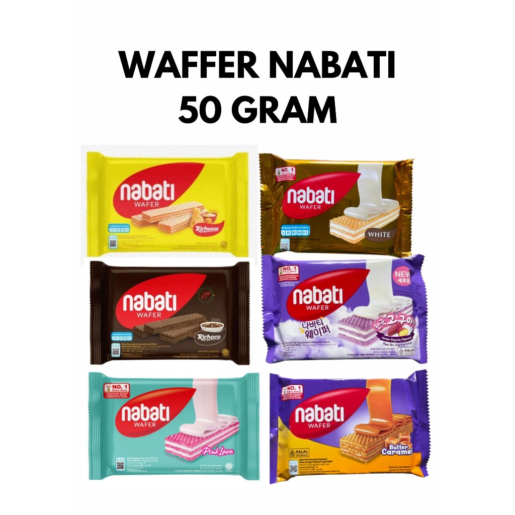 Jual NABATI WAFER RICHEESE NABATI ALL VARIAN 2000 MURAH | Shopee Indonesia