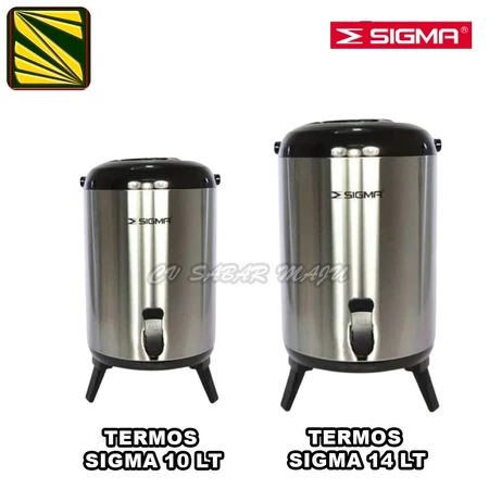 Jual Sigma Dispenser / Termos Air Panas & Dingin Jumbo Stainless 10 ...