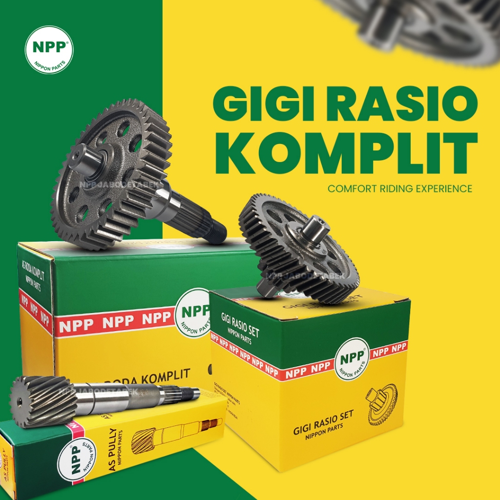 Jual Gigi Rasio Komplit Mio (Kode 62200-5TL00) | Shopee Indonesia