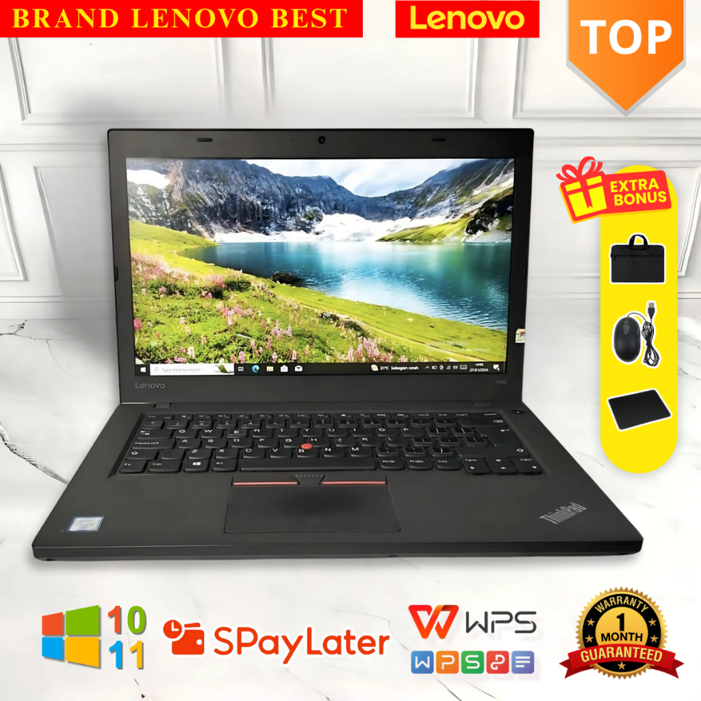 Jual Laptop Lenovo Thinkpad T460 T460S Core i5/i7 GEN 6 Layar 14" Murah ...