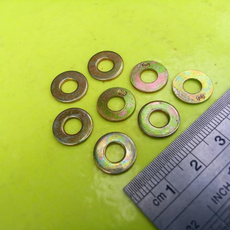 Jual RING PLAT M5 KUNING / RING BAUT KUNCI 8 / RING PLAT KUNING M5 ...