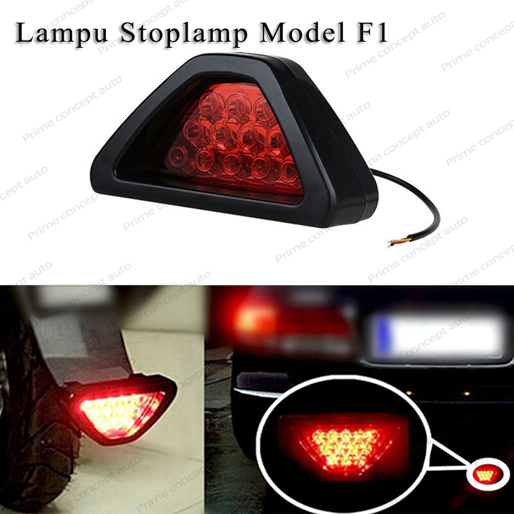 Jual Lampu Stop Mobil Motor Model F1 Lampu Rem Lampu Stop Brake Lamp ...