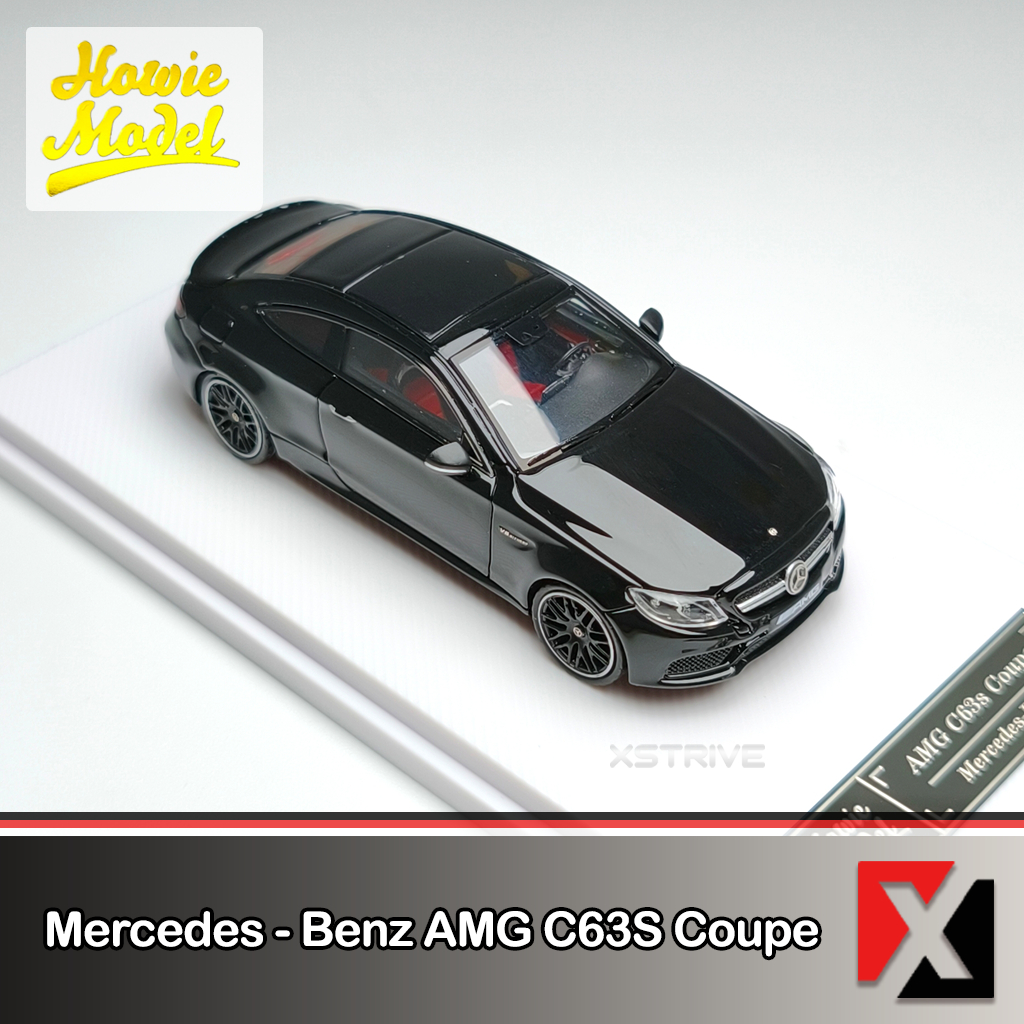 Jual Howie Model 1:64 Mercedes Benz AMG C63S Coupe Black | Shopee Indonesia