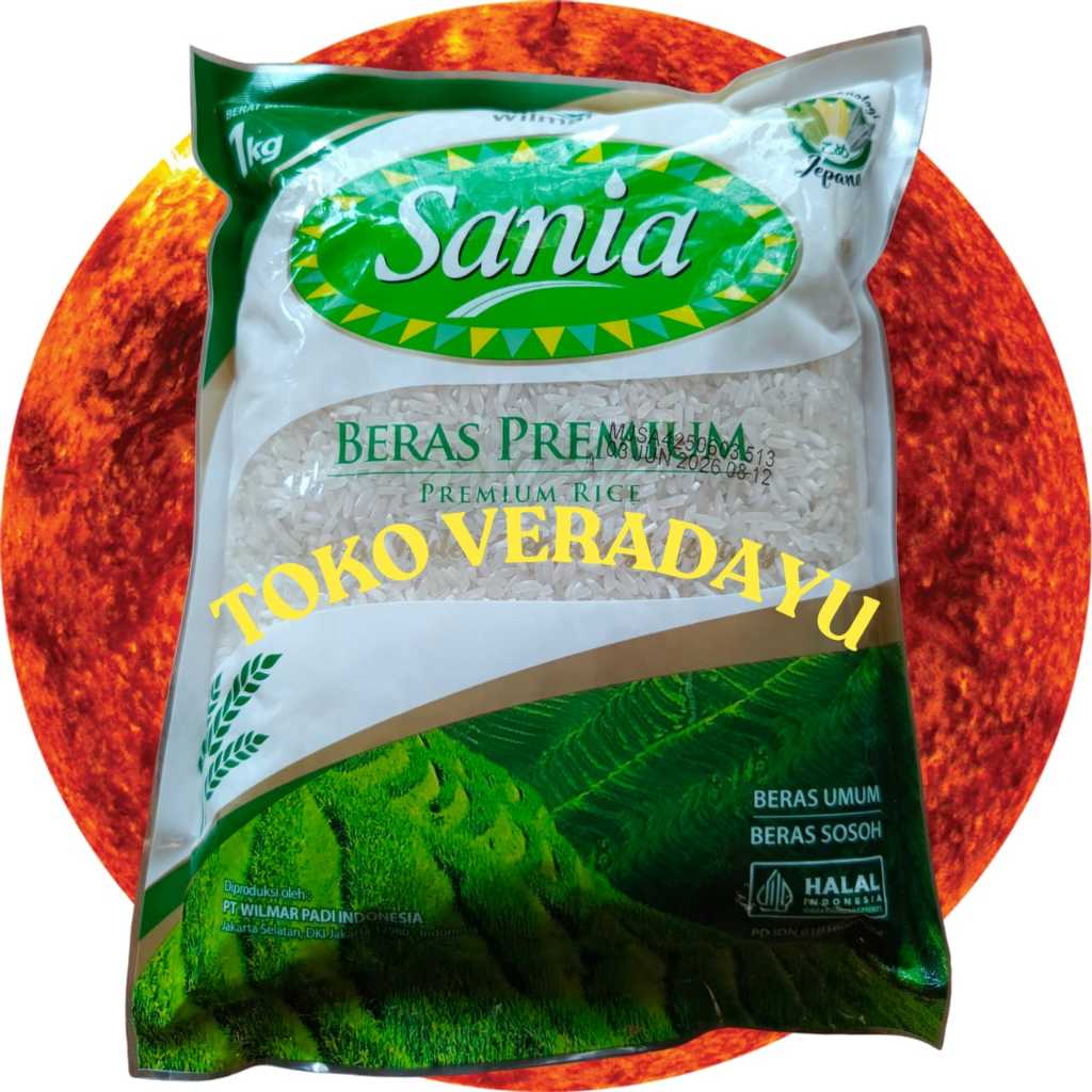 Jual BERAS SANIA 1KG | Shopee Indonesia