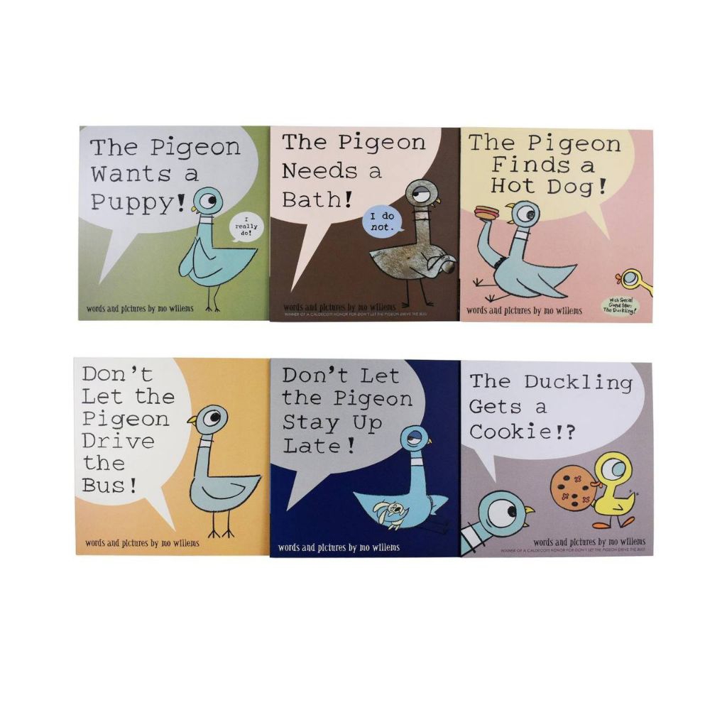Jual MO WILLEMS PIGEON SERIES BOOKSET/MO WILLEMS PIGEON ISI 6 BUKU ...