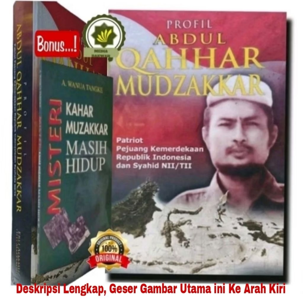 Jual Buku KAHAR MUZAKKAR + BONUS Buku MISTERI KAHAR MUZAKAR , Biografi ...