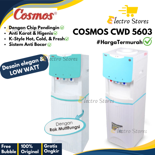 Jual Cosmos CWD5603 Dispenser Air CWD 5603 (Hot, Cold & Normal) CWD ...